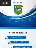 Bagian Komponen Utama Dalam Printer Dan Fungsinya | PDF