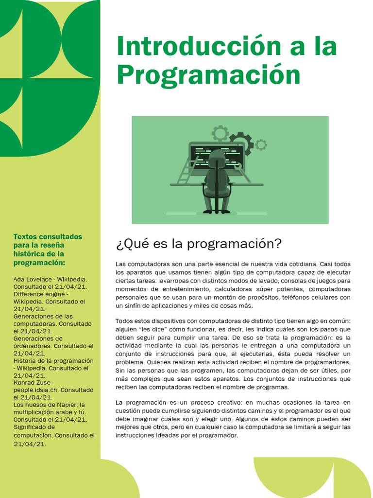 Introducción A La Programación | PDF Introducción A La Programación | PDF