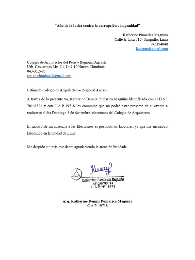 Carta De Dispensa Pdf