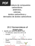 Nomenclature of Aldehydes and Ketones | PDF | Ketone | Carboxylic Acid