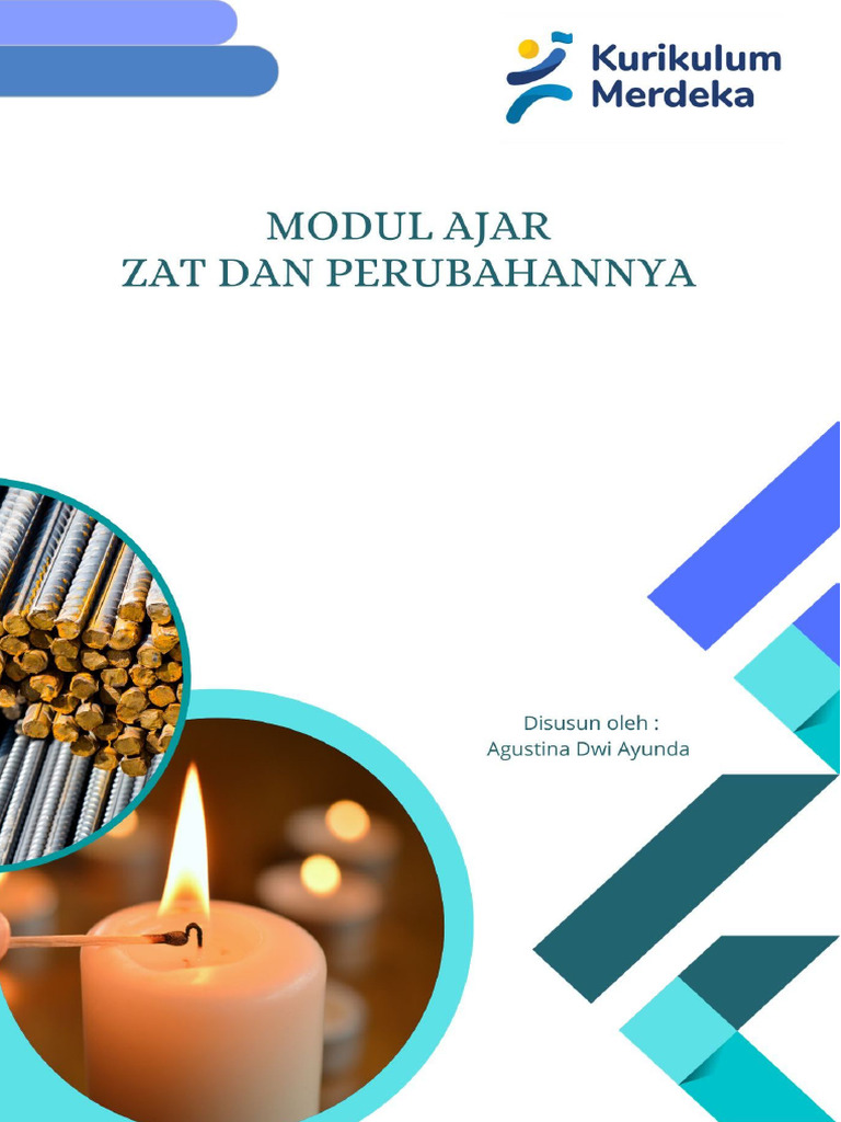 Modul Ajar Bab 2 Zat Dan Perubahannya Agustina Dwi Ayunda Terbaru | PDF