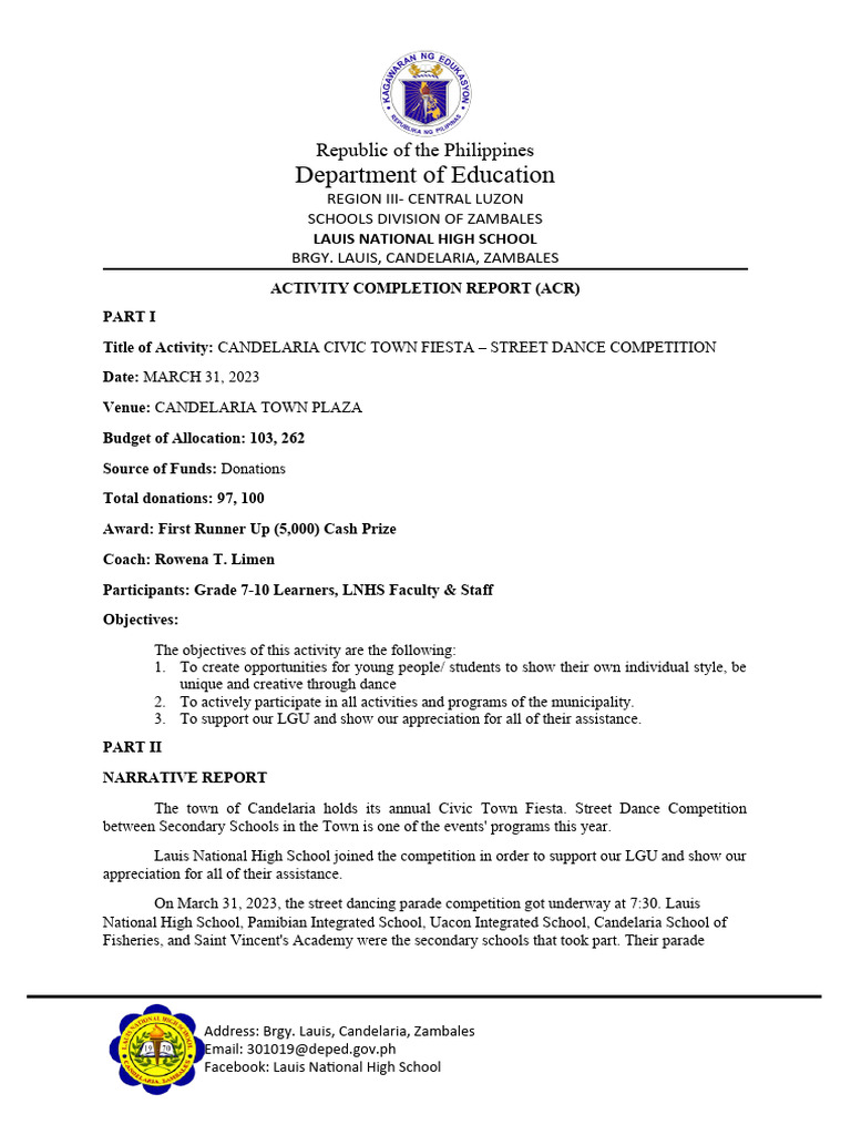 ACR-STREET DANCE-Competition-March 31 | PDF