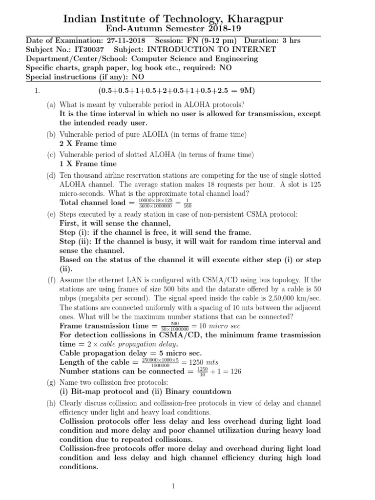 end-sem-2018-soln | PDF