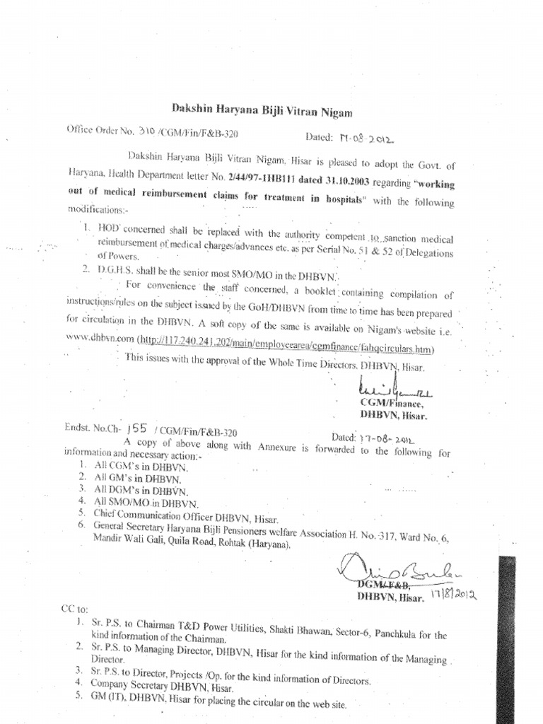 Medical Reimbursement | PDF