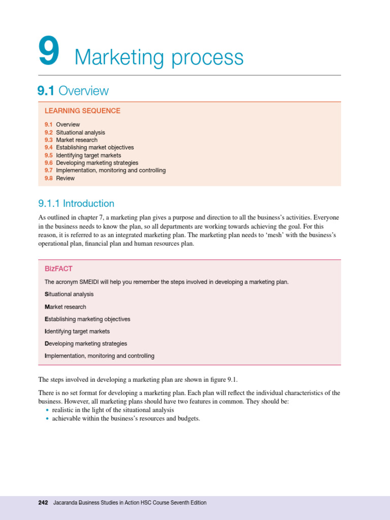 C 09 Marketing Process | PDF | I Pad | Swot Analysis