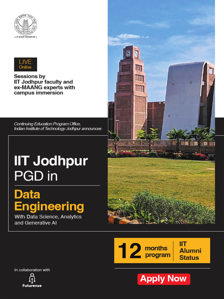 Iit Jodhpur Brochure | PDF | Computers