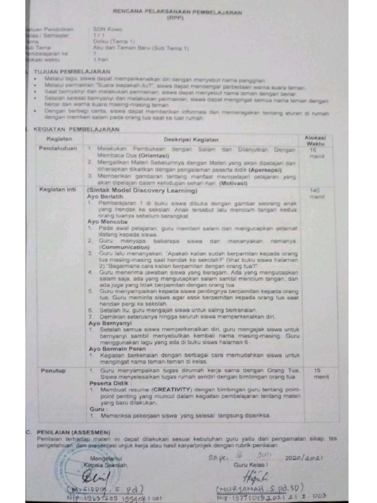 RPP KLS 1-6 - Compressed - Page-0001 | PDF