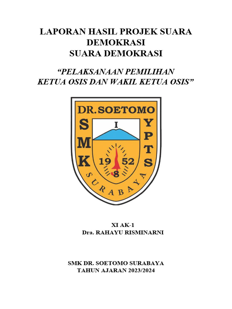 Laporan P5 XI AK1 | PDF