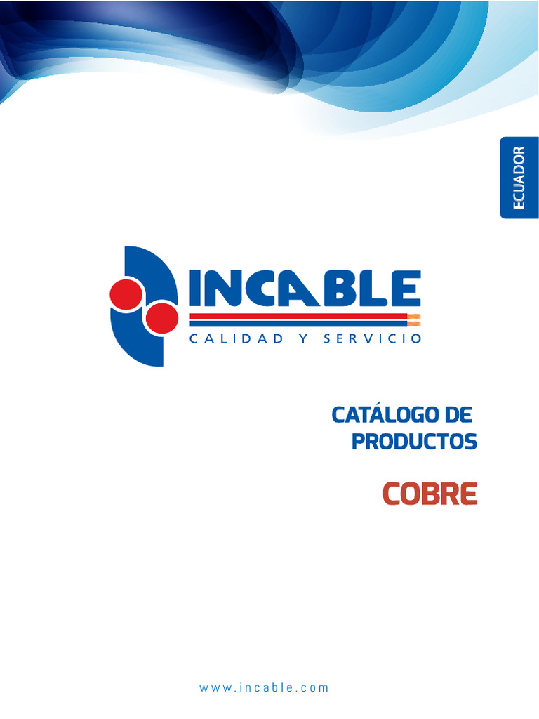 Catálogo Incable | PDF | Cobre | Business