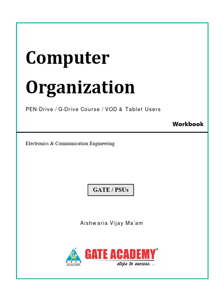 Computer Organization Architecture | PDF | Central Processing Unit | Computer Architecture