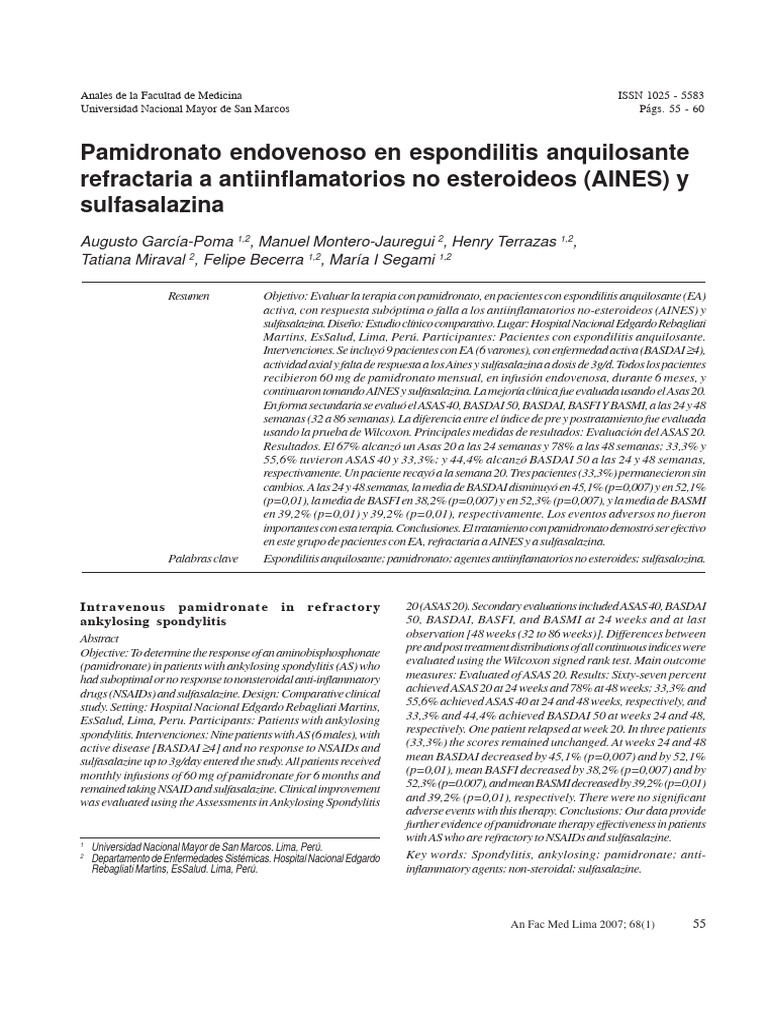 Pamidronato Y Ea Pdf
