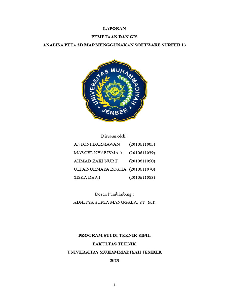 Laporan Pemetaan Dan Gis | PDF