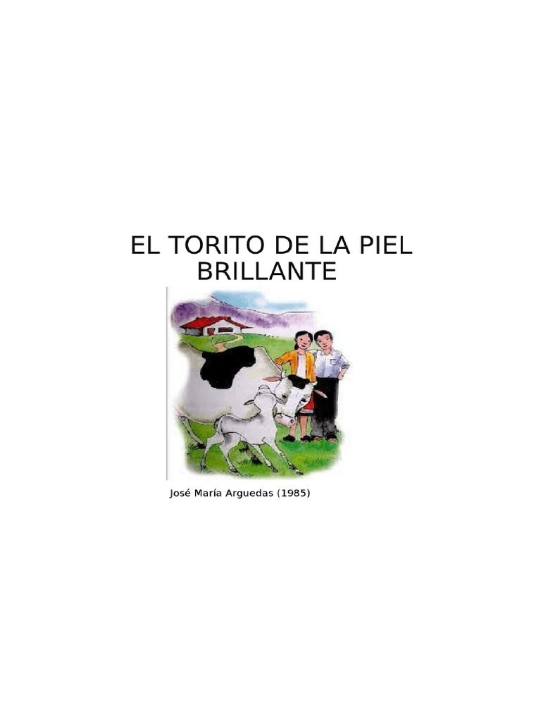 Obra - El Torito de La Piel Brillante | PDF | Vacas