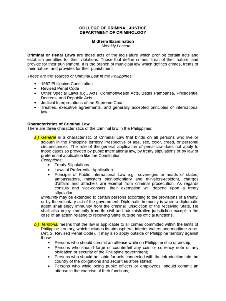 Claw 3 Reviewer | PDF | Crimes | Crime & Violence