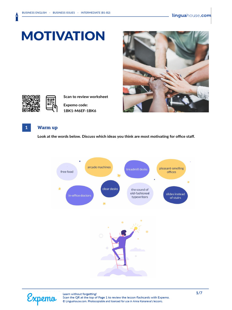 Motivation British English Student | PDF