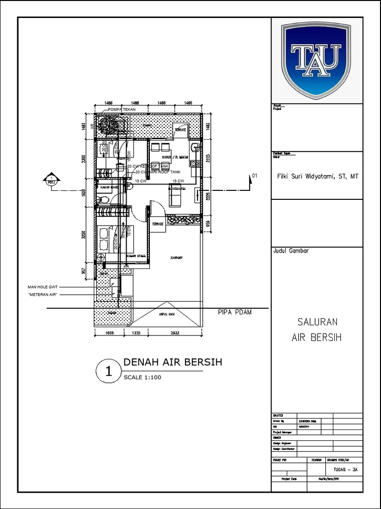 Tugas 4 - AIR BERSIH & KOTOR (Rahendra Bima) | PDF