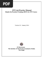 Lab Practice Manual Version-2.0 | PDF | Wireless Lan | Computer Network