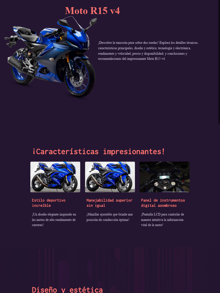 Moto-R15-v4 2 | PDF | Motocicleta | Estilos de carrocería