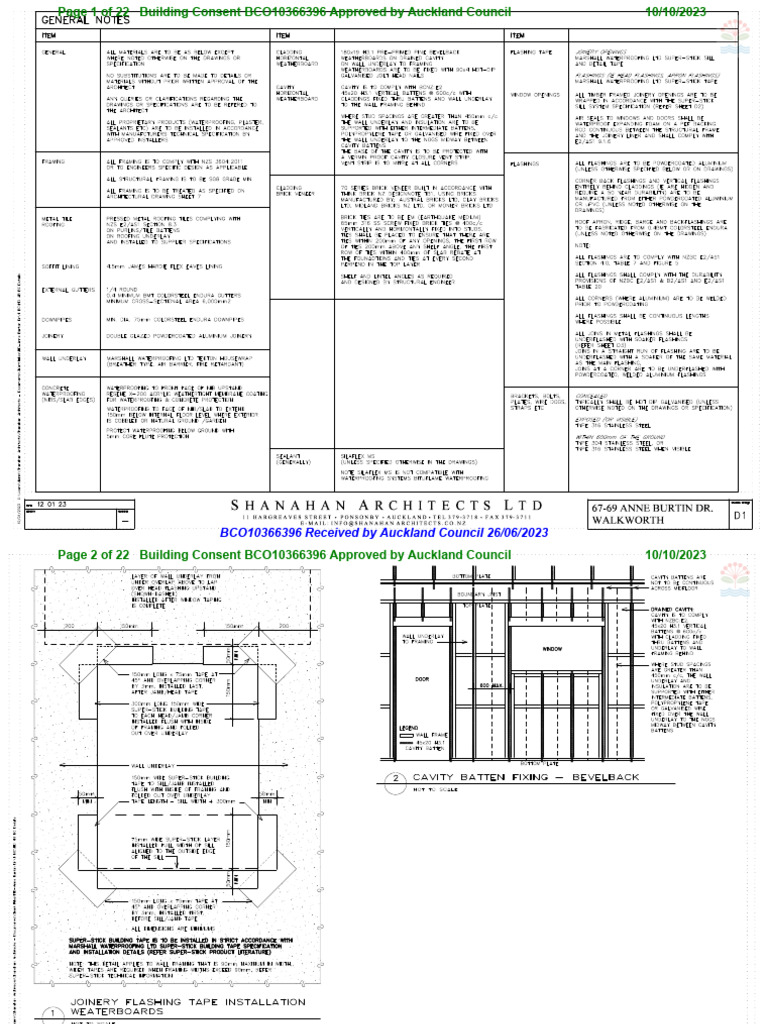 Auckland Building Consent Approval | PDF