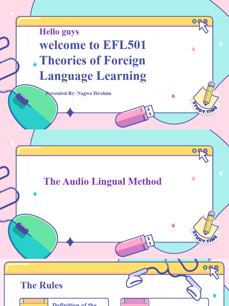Overview of the Audio Lingual Method | PDF | Communication | Language ...