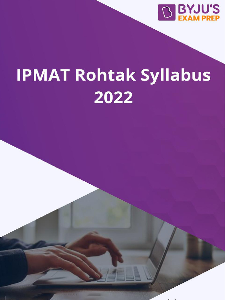 IPMAT Rohtak Exam Prep Topics | PDF