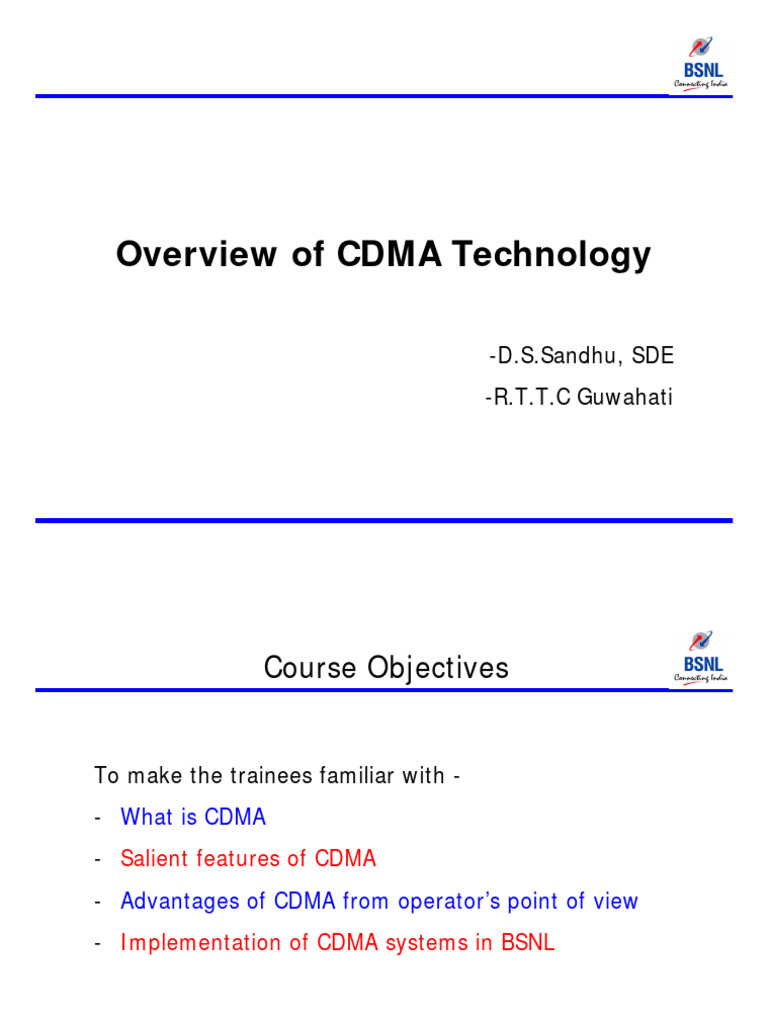 CDMA | PDF | Cellular Network | Internet