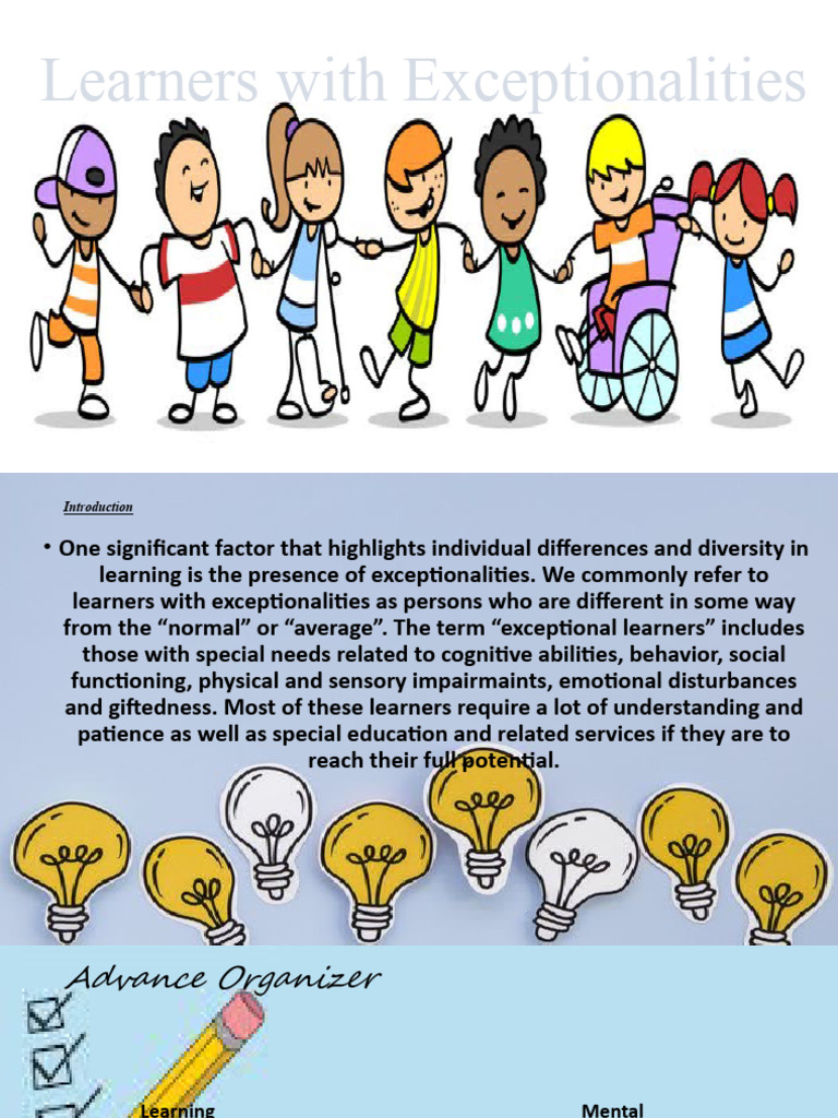 Learners With Exceptionalities | PDF