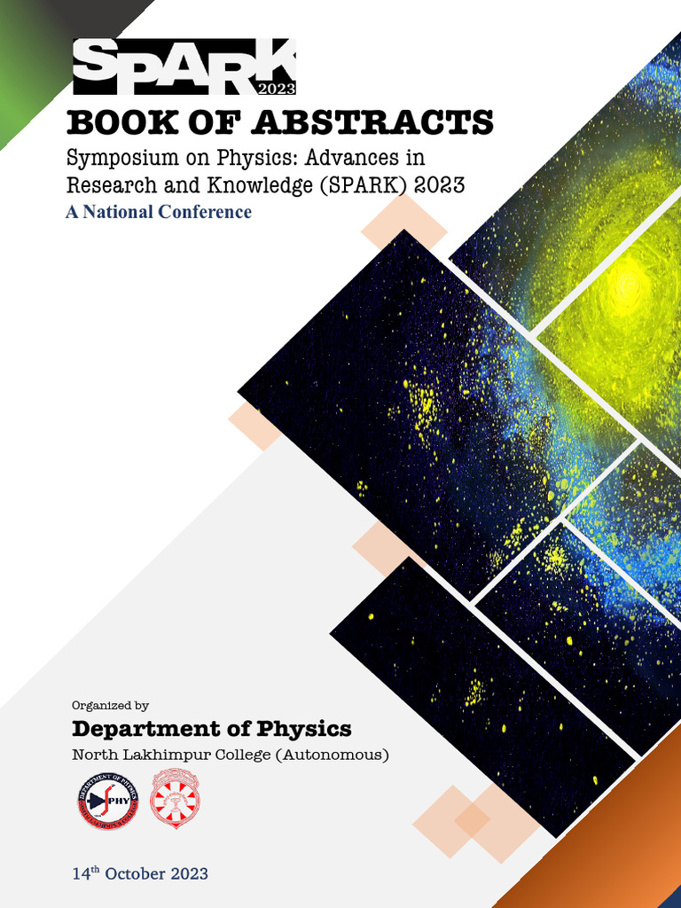 Book of Abstracts - SPARK 2023 | PDF | Physics | Neutrino