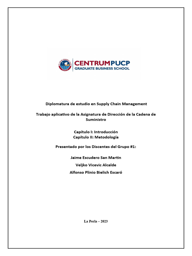 Grupo #1 CDS - TAE Cap. 1 y 2 | PDF