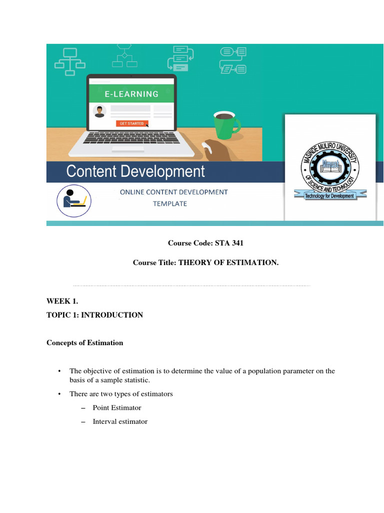 Sta 341 Class Notes Final | PDF | Statistics | Sampling (Statistics)