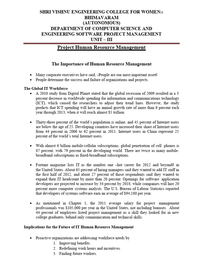 SPM Unit-4 | PDF | Motivation | Motivational