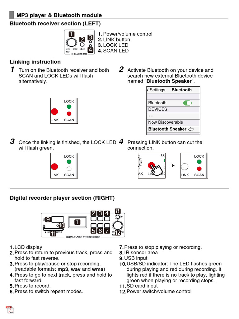 Optim | PDF | Bluetooth | Light Emitting Diode