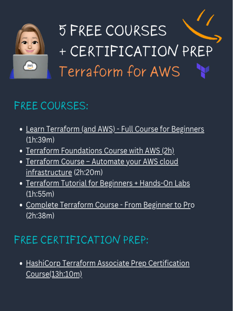 Free Terraform Courses for AWS | PDF