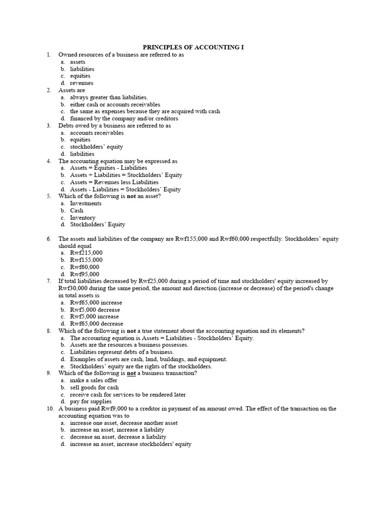 Practicing Qns | PDF | Debits And Credits | Equity (Finance)