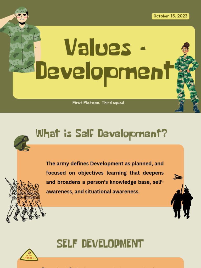 Values Development | PDF | Self Concept | Identity (Social Science)