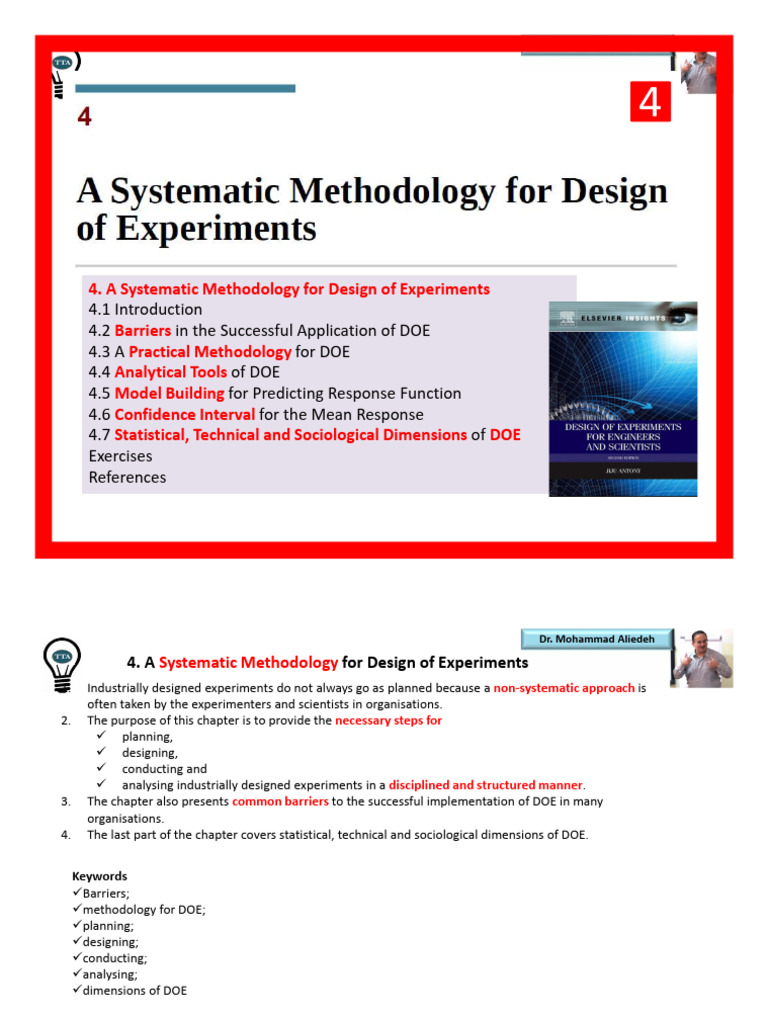 CH 4 TTA Experimental Design-1 | PDF