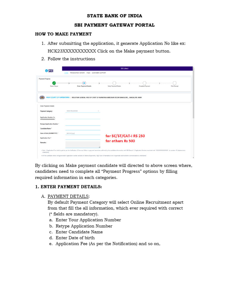 How Make Payment | PDF