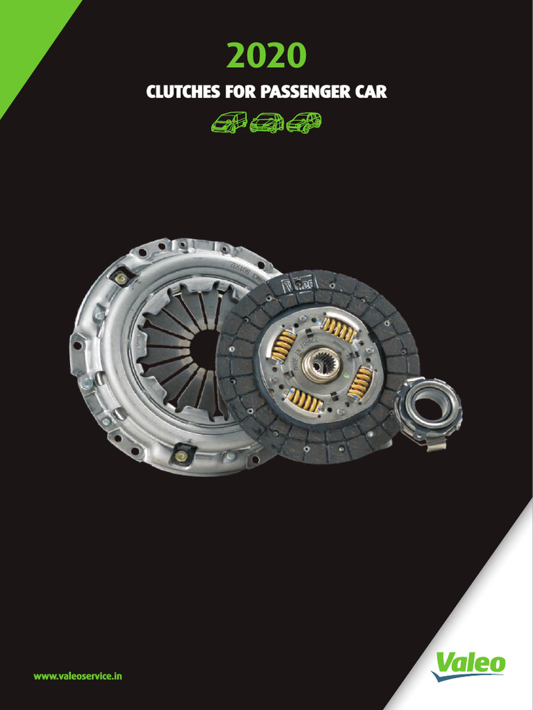CLutch Pocket Booklet Valeo WithOE | PDF | Front Wheel Drive Vehicles | Motor Vehicle