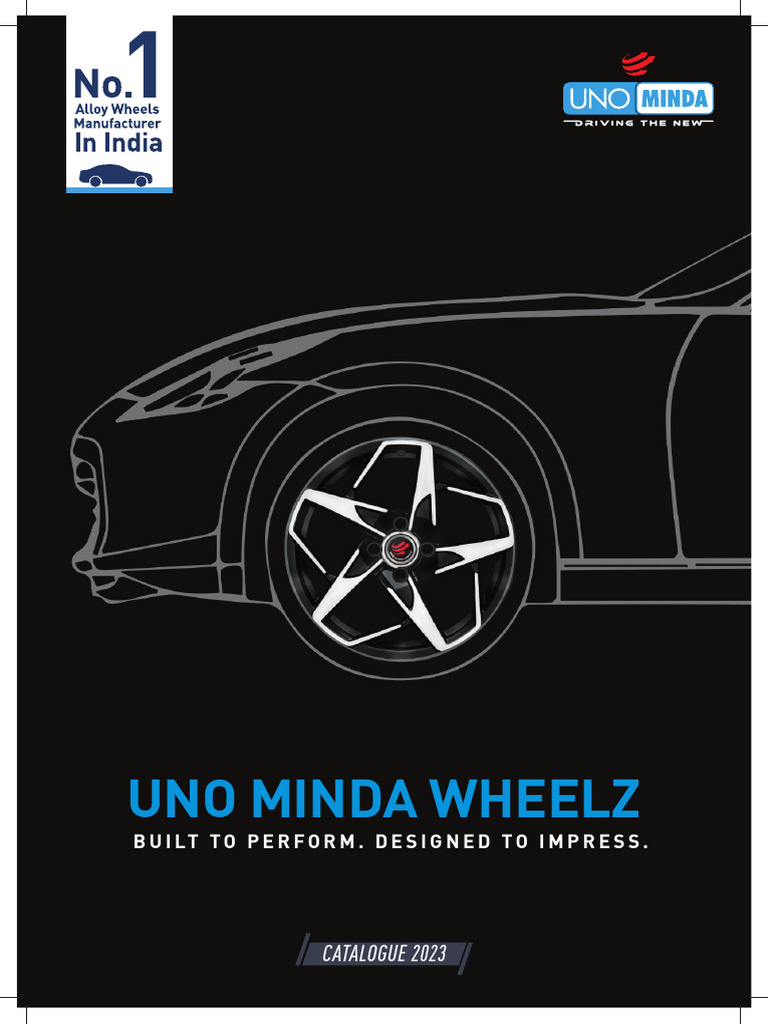 Uno Minda Alloy Wheels Catalogue 2023 | PDF | Vehicle Technology ...
