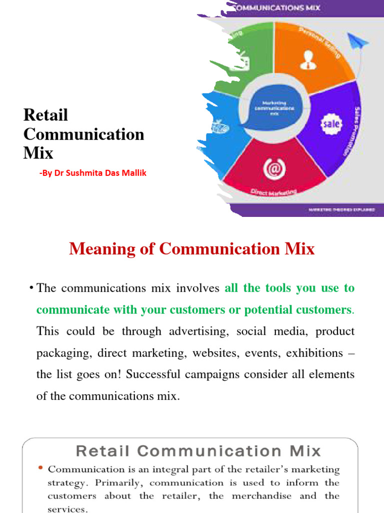 Retail Communication Mix Final | PDF