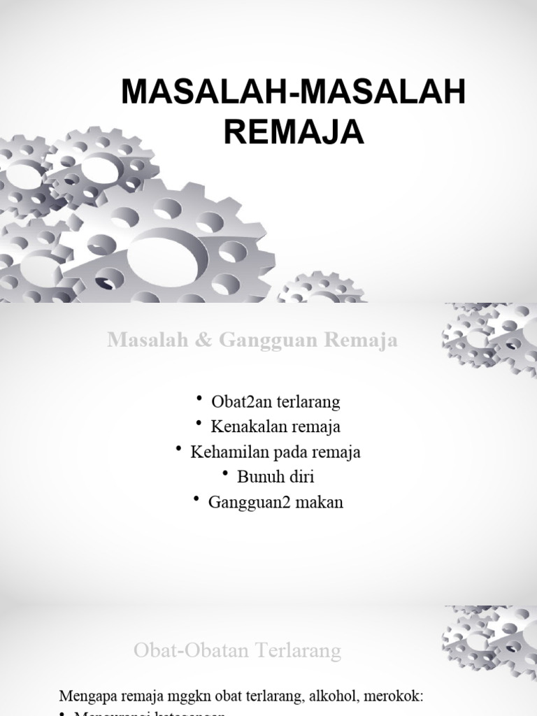 Masalah-Masalah Remaja | PDF