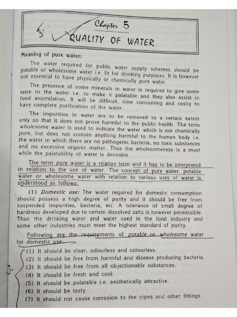 Water Supply & Sanitary Engineering by Rangwala | PDF