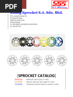 Chain & Sprocket Application Chart Honda | PDF | Technology & Engineering
