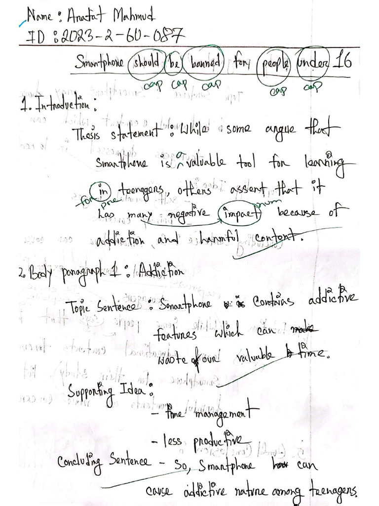 Arafat Mahmud 3-1 | PDF