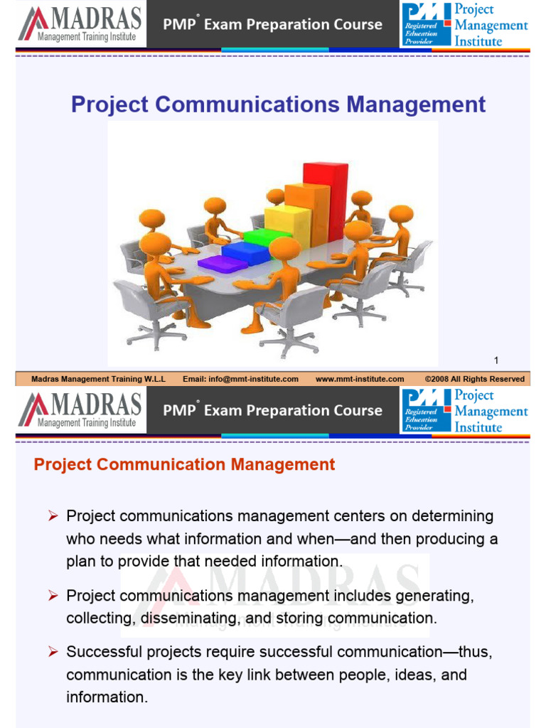 08 Project Communication Management | PDF | Communication | Project Management