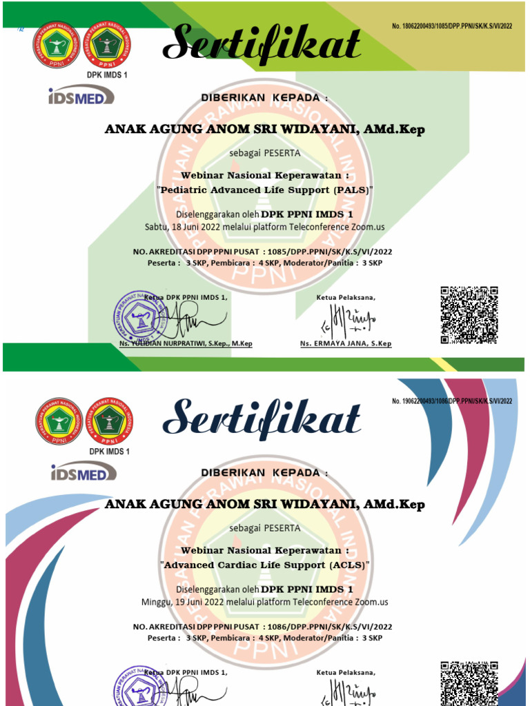 ANAK AGUNG ANOM SRI WIDAYANI, AMd - Kep | PDF