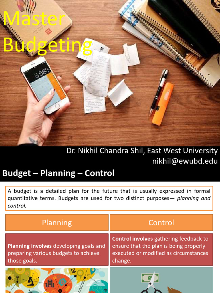 Master Budgeting | PDF