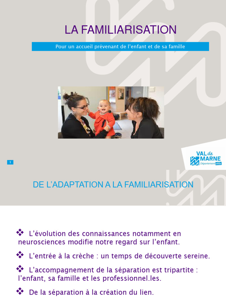 La Familiarisation | PDF