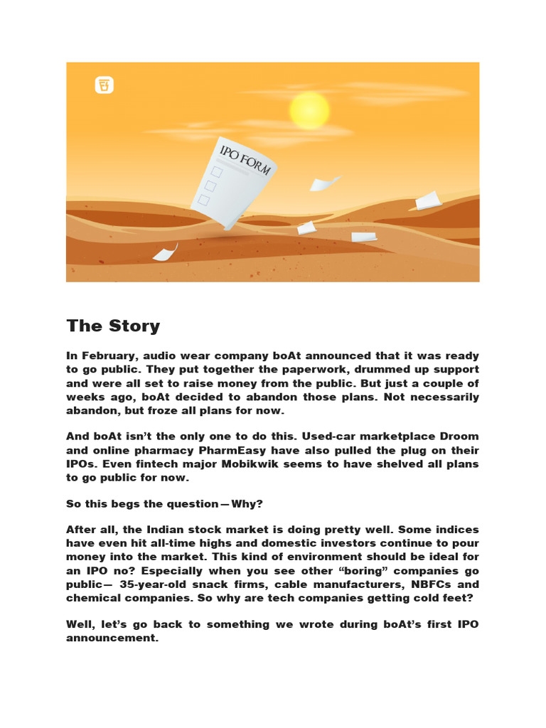 Where Have The Tech IPOs Gone | PDF | Initial Public Offering | Venture ...