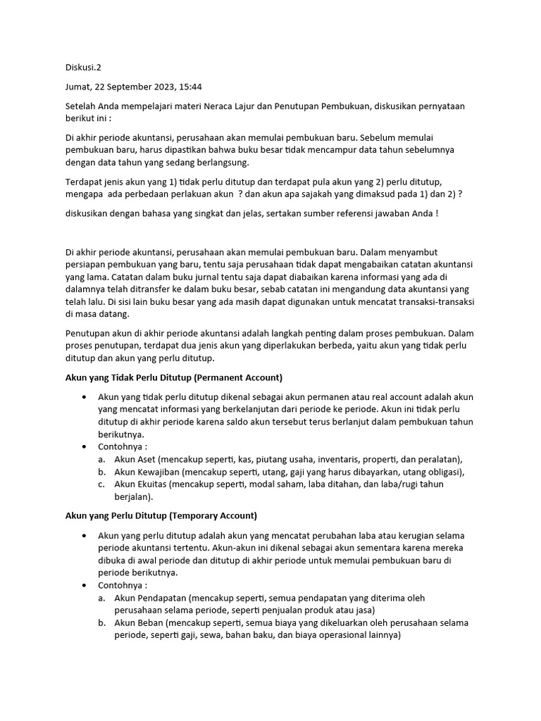 Diskusi sesi 2 | PDF